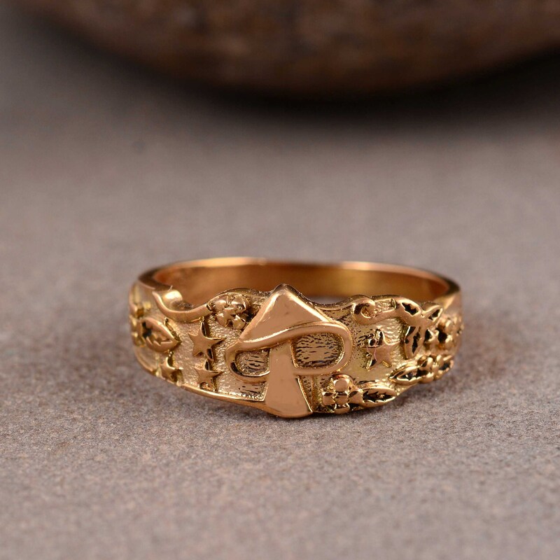 Mushroom Ring - Etsy