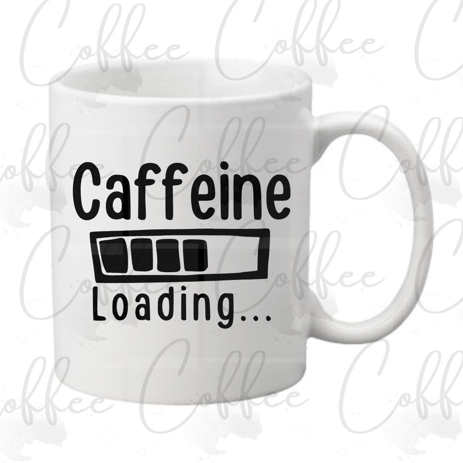 Caffeine Loading SVG | Coffee SVG | Cricut Cut Files | Svg Png Dxf Pdf ...