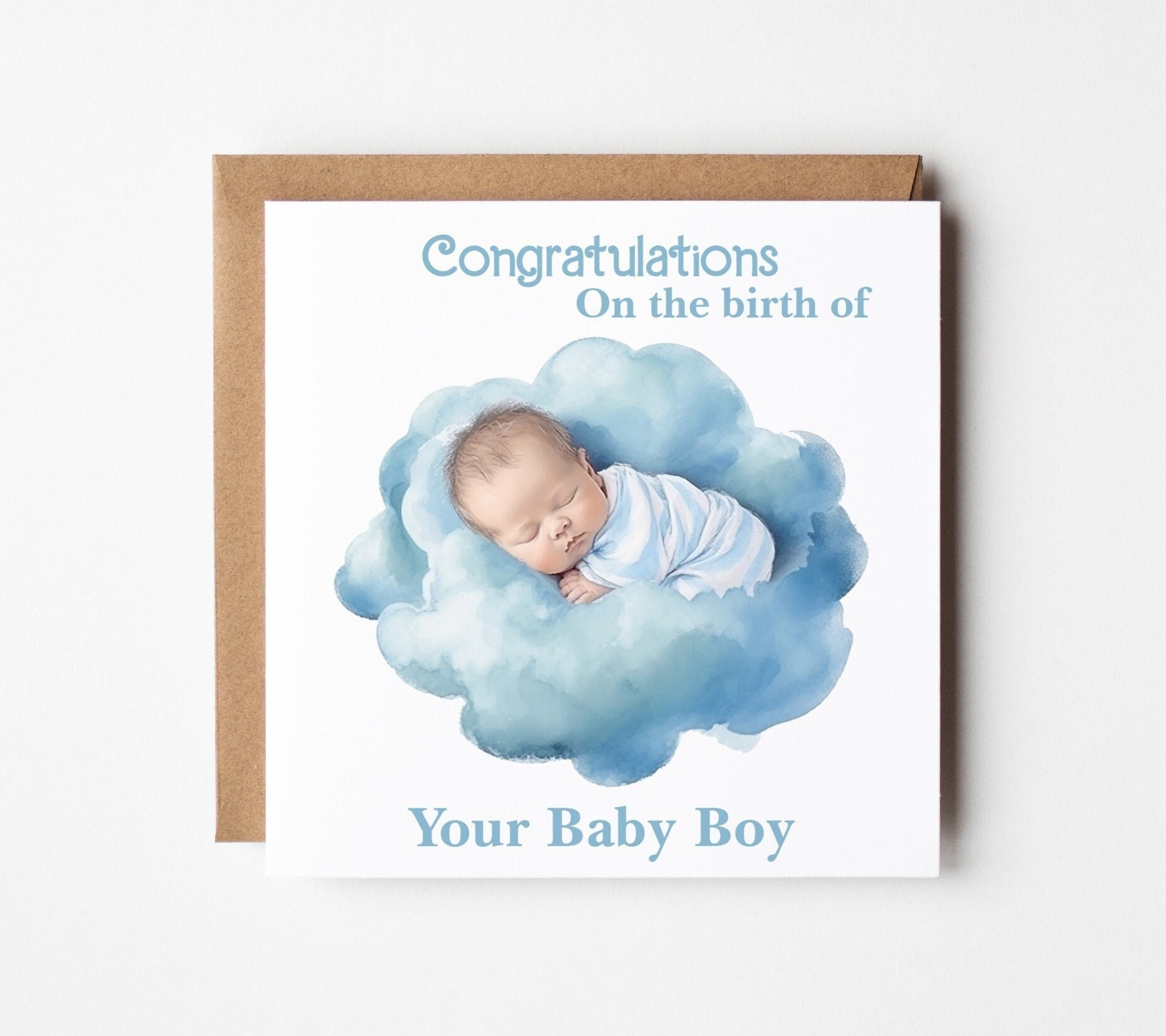 Congratulations On Your Baby Boy 51 New Baby Card Congratulations