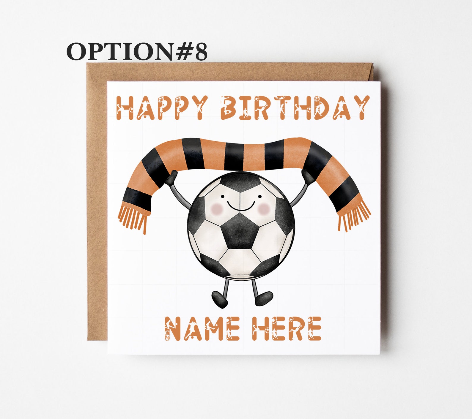 Boys Football Birthday Card, Football Fans Birthday Card, Boys Soccer ...