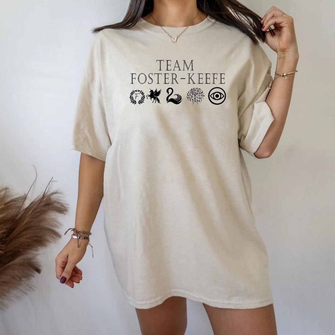 Keeper of the Lost Cities Symbols Shirt,team Foster-keefe ,foxfire ...