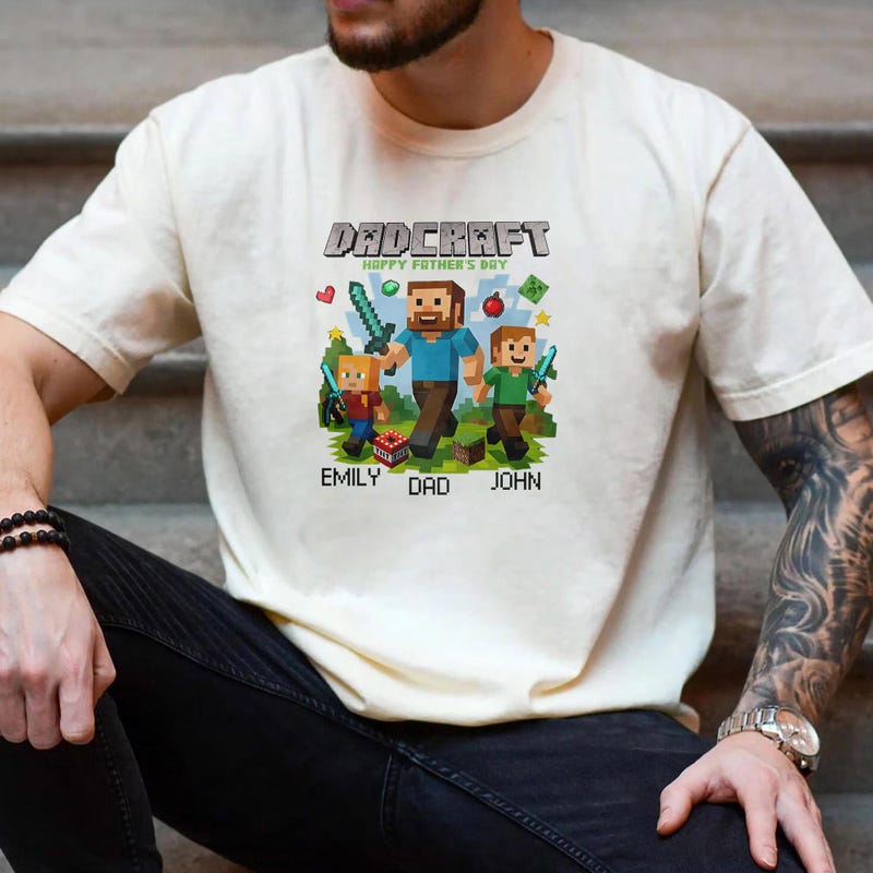 Dadcraft Shirt - Etsy