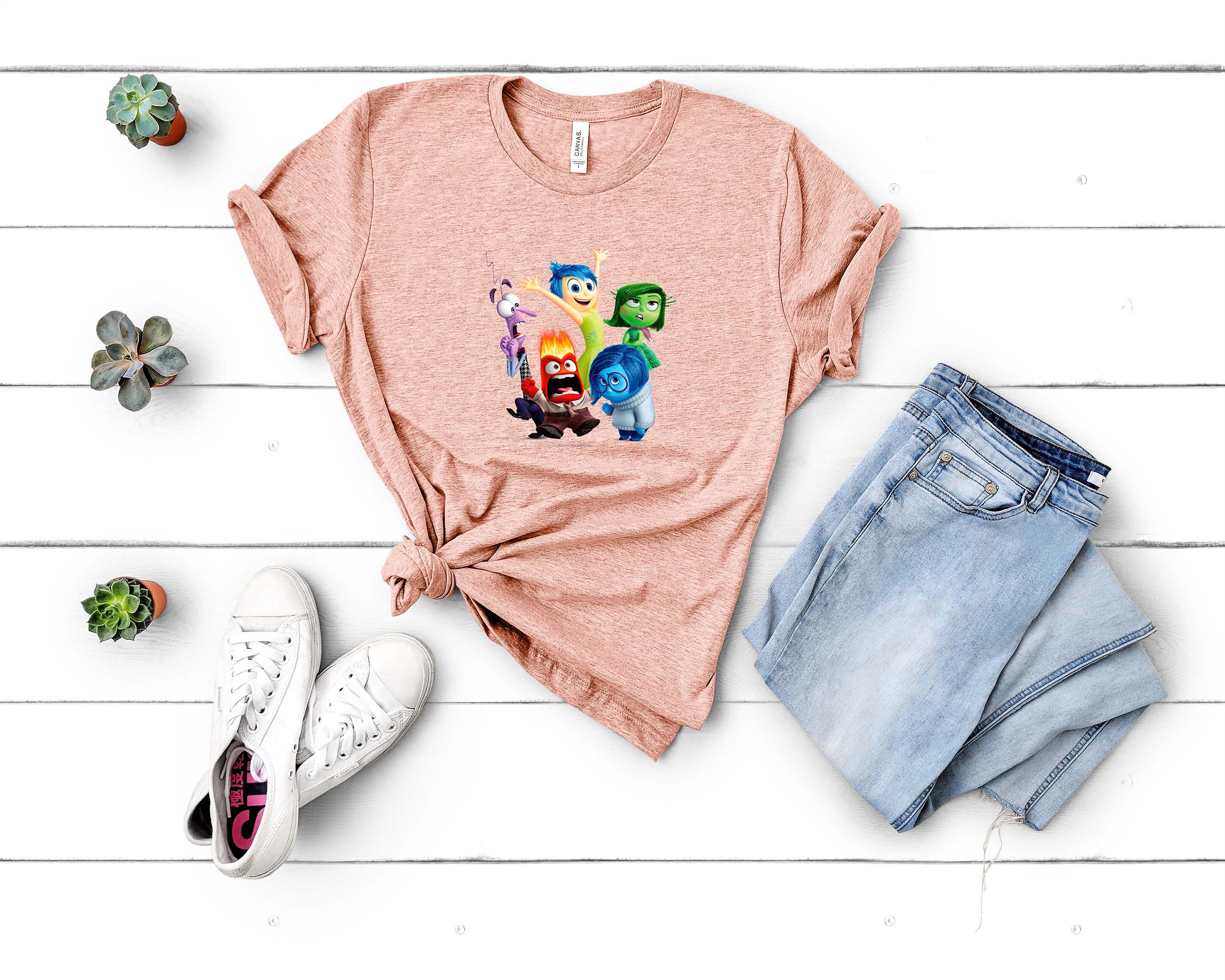 Inside Out Happy Face Inside out T-shirt Inside out Pixar | Etsy