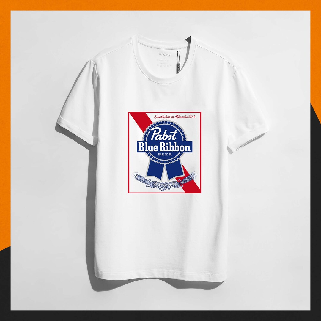 Pabst Blue Ribbon Classic T-shirt, Pabst Blue Ribbon Classic Vintage ...