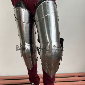 Medieval Knight Thighs Armor, Larp Armor, Cosplay Armor, Sca Armor ...