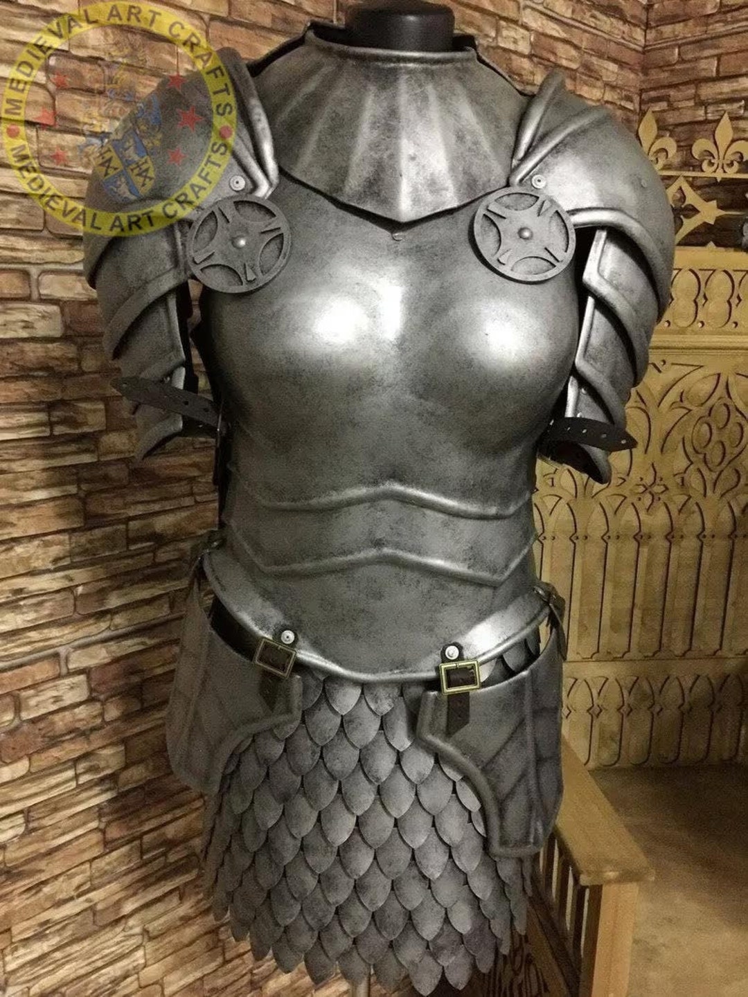 Female Fantasy Armor Breastplate