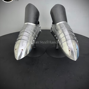 Medieval Knight Sabaton Armor, Fantasy Great Set for Cosplay SCA, LARP ...