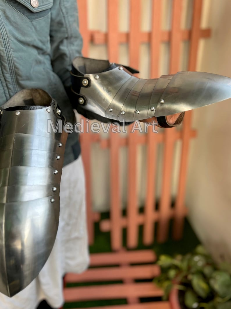 Medieval Knight Steel Sabaton Armor: SCA, LARP, Cosplay - Etsy