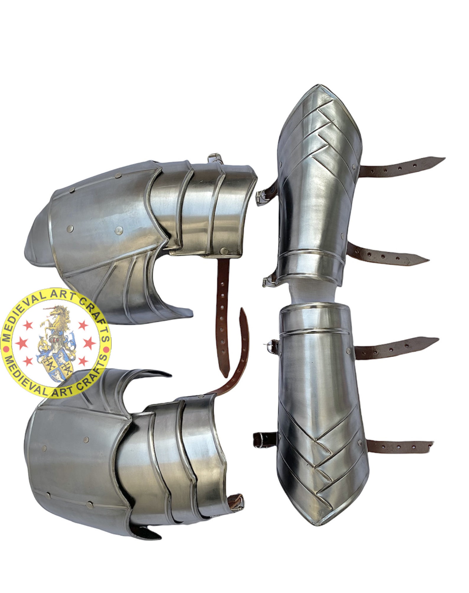 Medieval Gothic Pouldron&bracer Armor Metal Shoulder Cosplay - Etsy