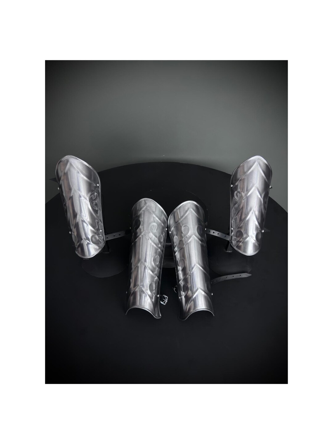 Medieval Knight Leg Armor, Bracers Armor, Larp Armor, Fantasy Armor ...