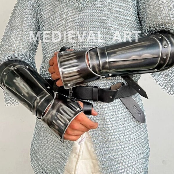 Medieval Bracers - Etsy