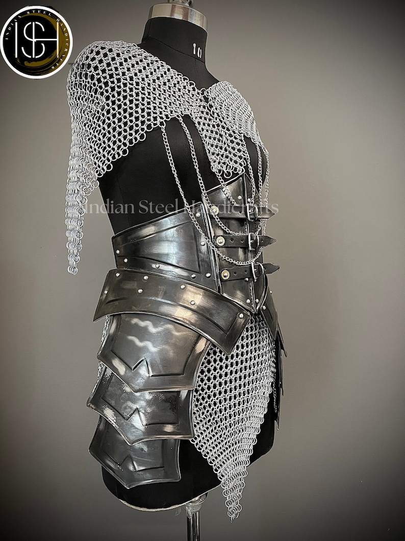 Medieval Steel Cuirass Armor: Female Cosplay LARP Costume - Etsy