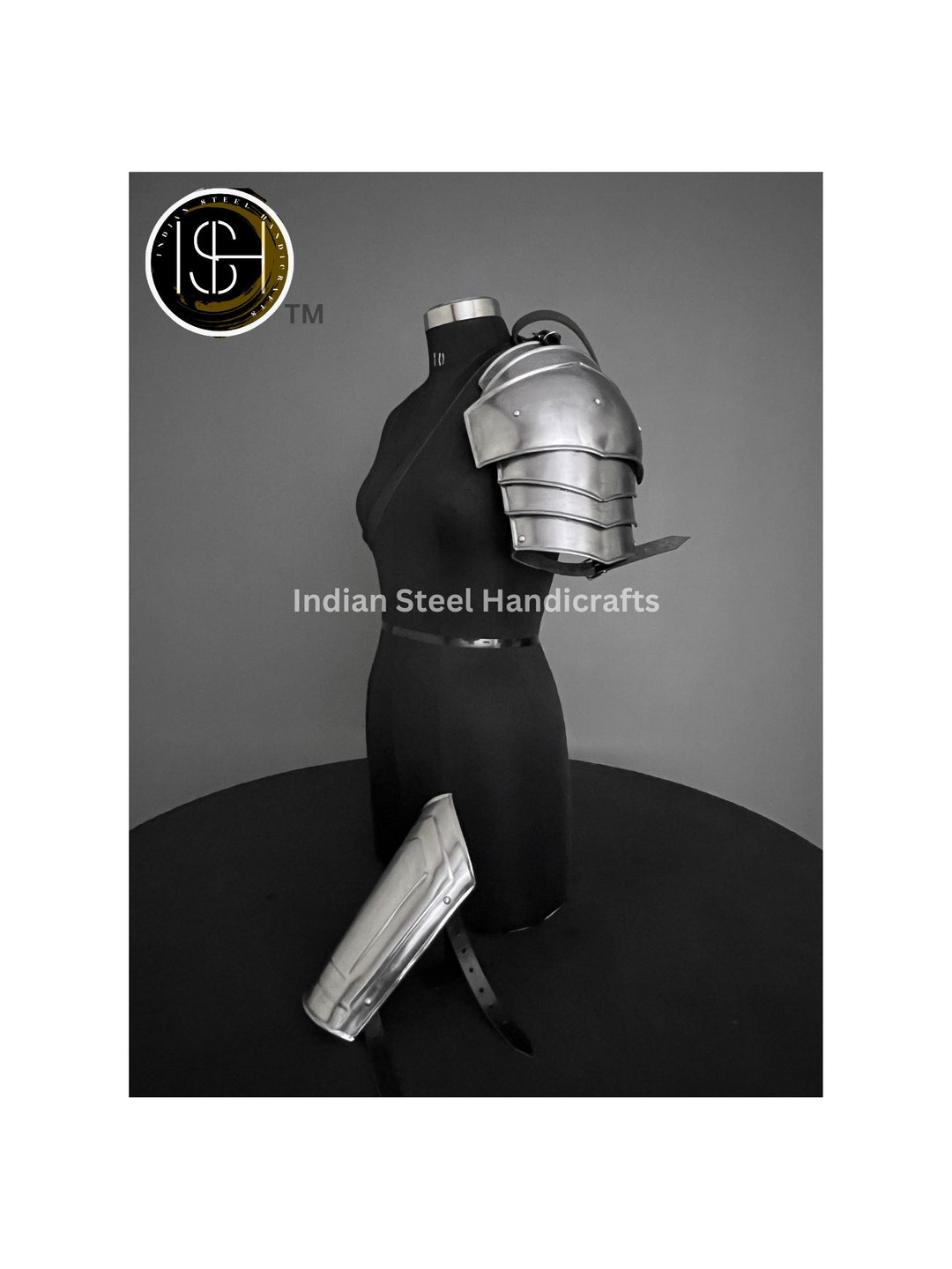 Medieval Knight Shoulder & Bracer Armor, Larp Armor,fantasy Armor ...
