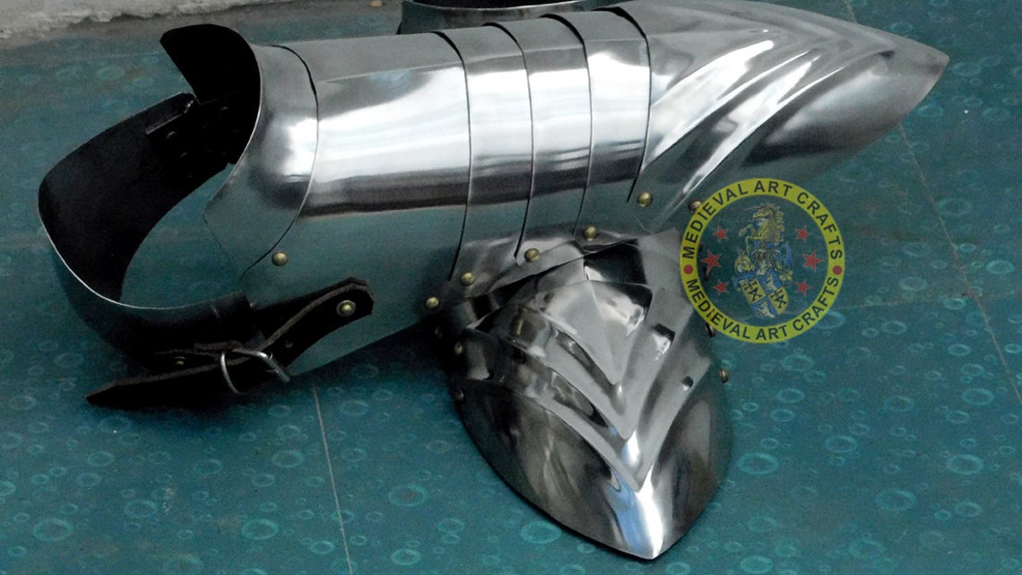 Knight Armor Sabatons Larp Armor Combat Armor Great Boots - Etsy