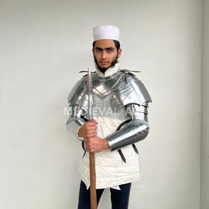 Medieval Gothic Pouldron, Bracer Armor, Metal Shoulder, Cosplay Armor ...