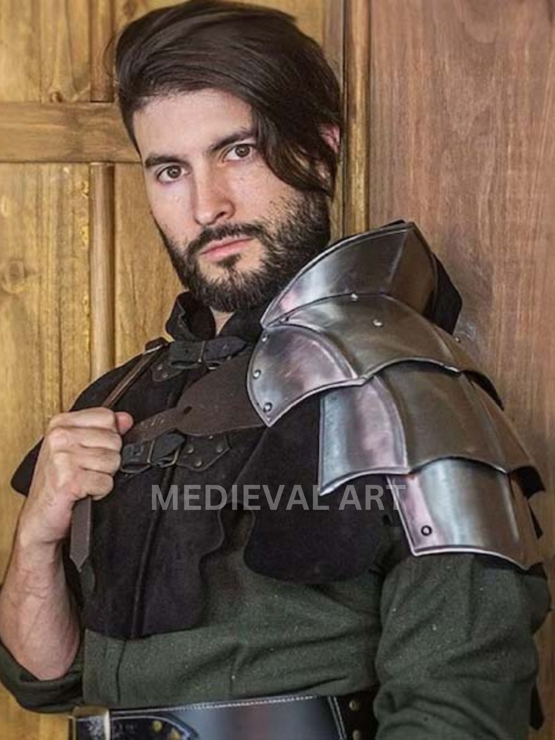 Medieval Knight Pauldron, Warrior Armour, Sca PAULDRON, LARP, Cosplay ...