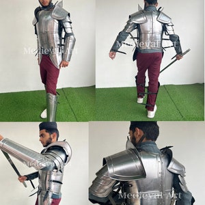 Medieval Knight Armor, Wearable Armor, Cosplay Armor, Sca Armor, Larp ...