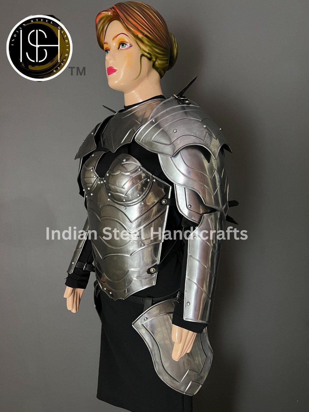 Medieval Female Armor, Corset Female Costume, Cosplay, Sca Armor, Larp ...