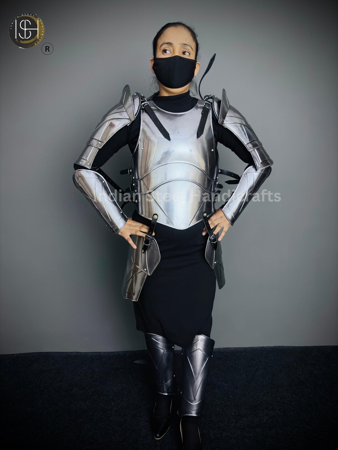 Medieval Knight Female Armor,larp Armor, Fantasy Costume, Cosplay Armor ...