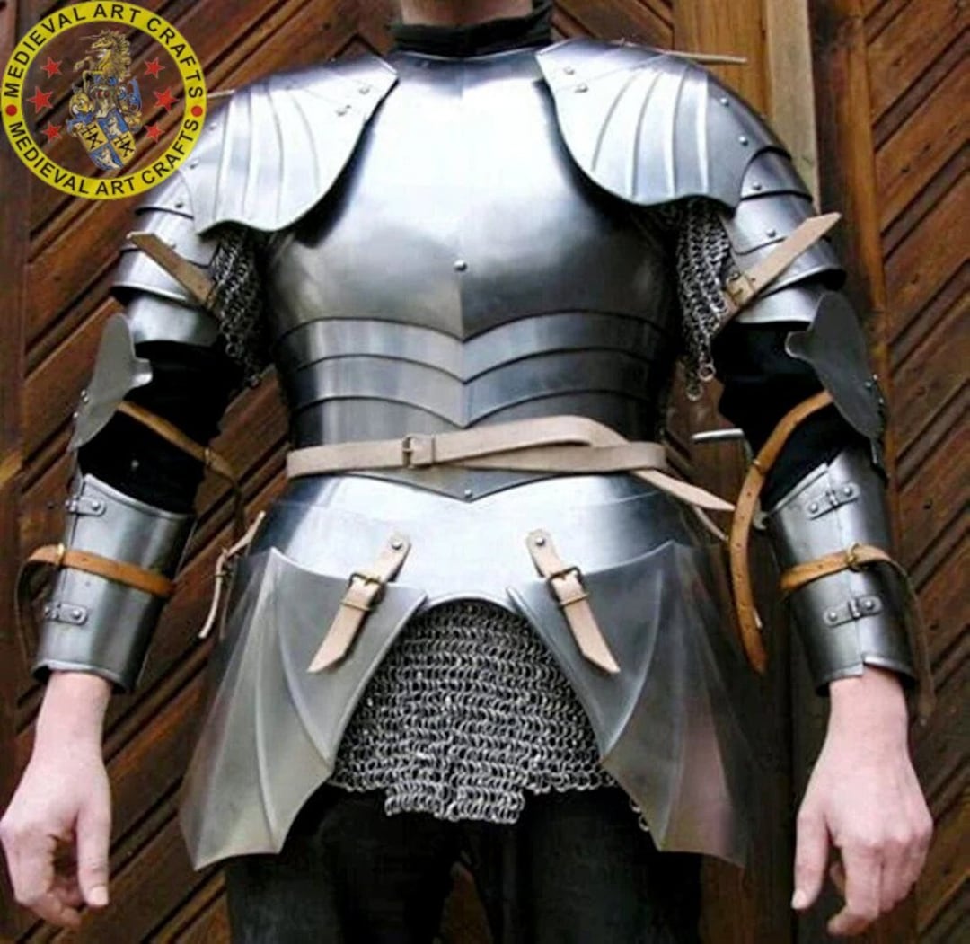 Medieva Gothic Armor Suit, Half Armor, Wearable Armor Costume, Sca ...