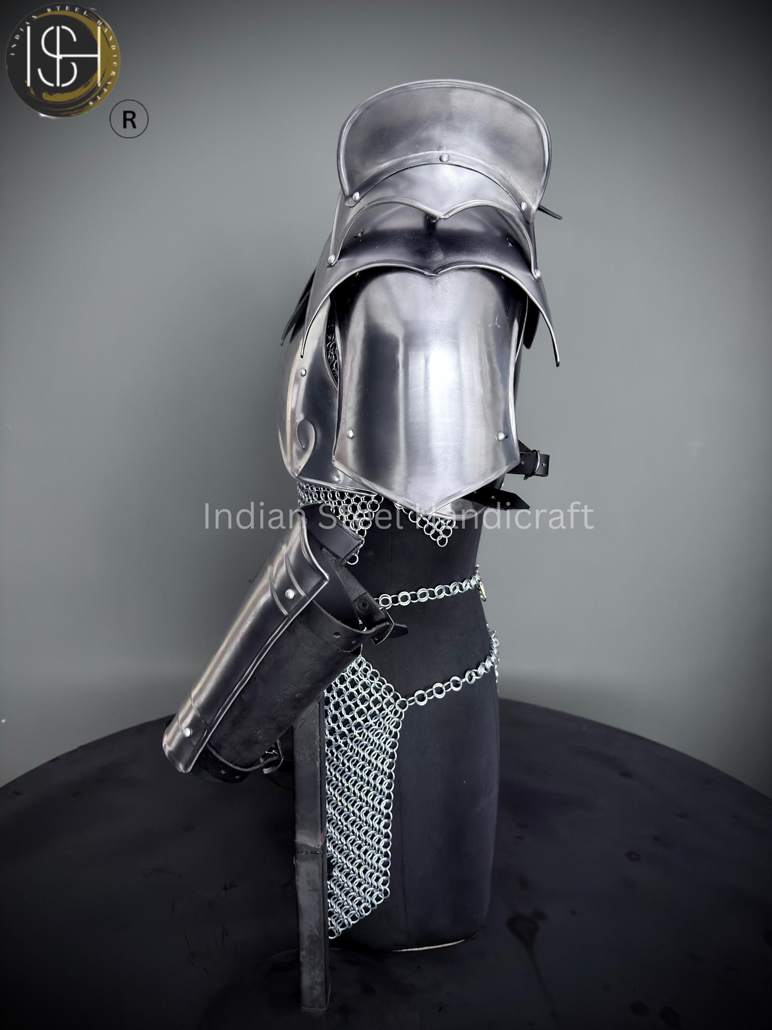 Women's Chainmail Armor Set: Medieval Knight SCA LARP Cosplay - Etsy