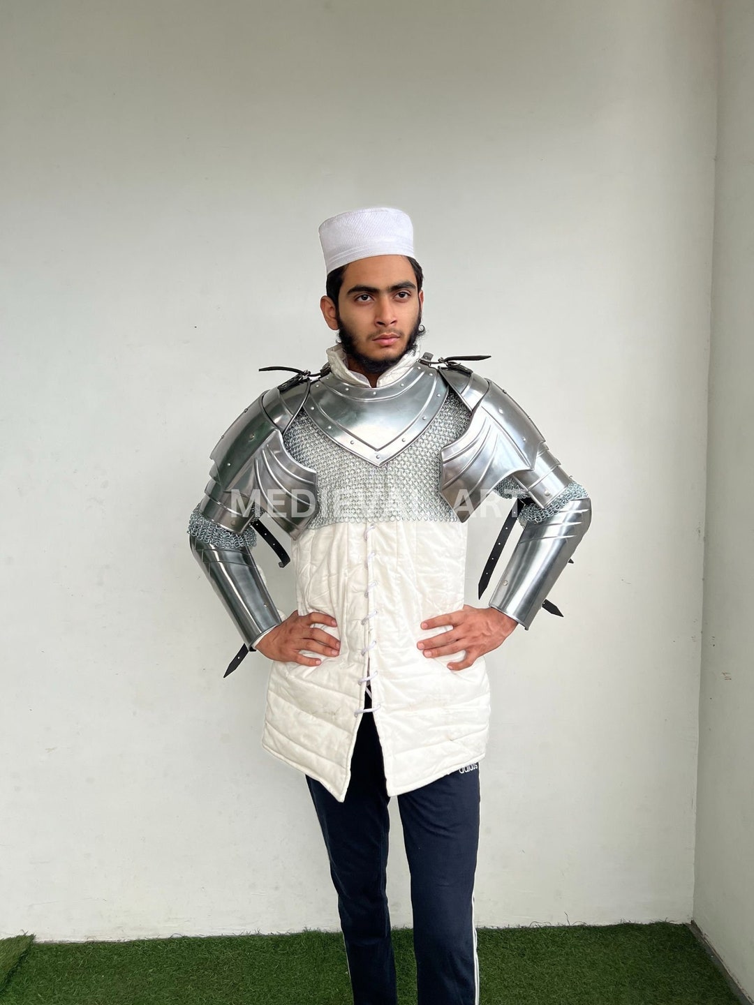 Medieval Gothic Pouldron, Bracer Armor, Metal Shoulder, Cosplay Armor ...