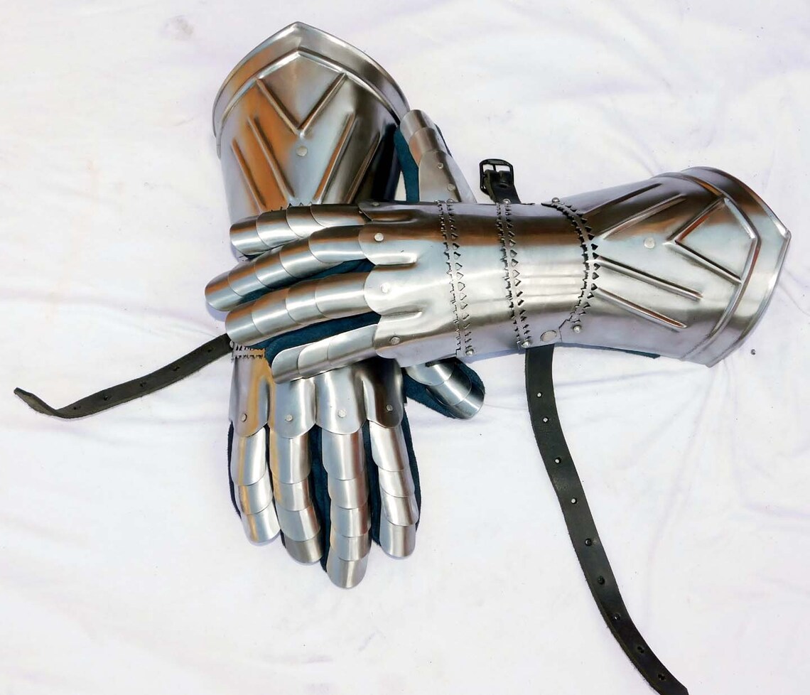 Gothic Gauntlet Armor Gloves Armor Fully Functional Finger | Etsy