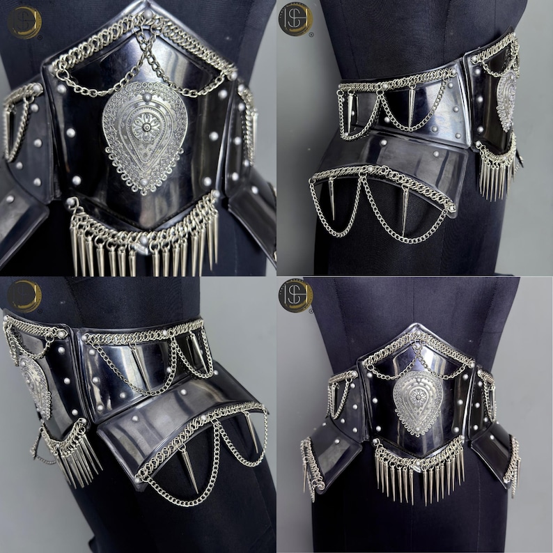 Medieval Knight Armor Set With Chainmail Skirt | Full Steel Gothic ...