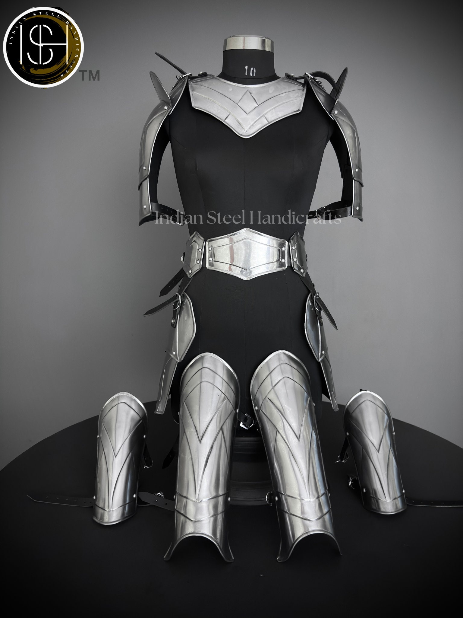 Brave Lady Medieval Armor Set: 20 Gauge Steel, Cosplay LARP Costume - Etsy