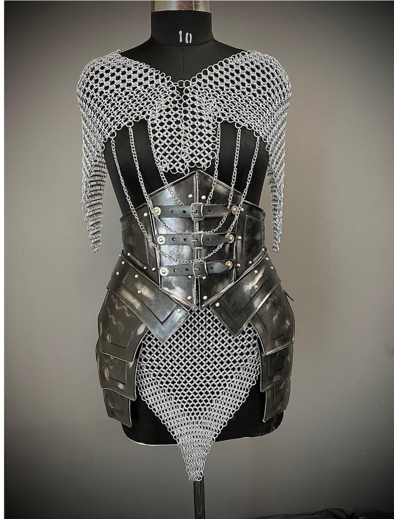 Medieval Steel Cuirass Armor: Female Cosplay LARP Costume - Etsy
