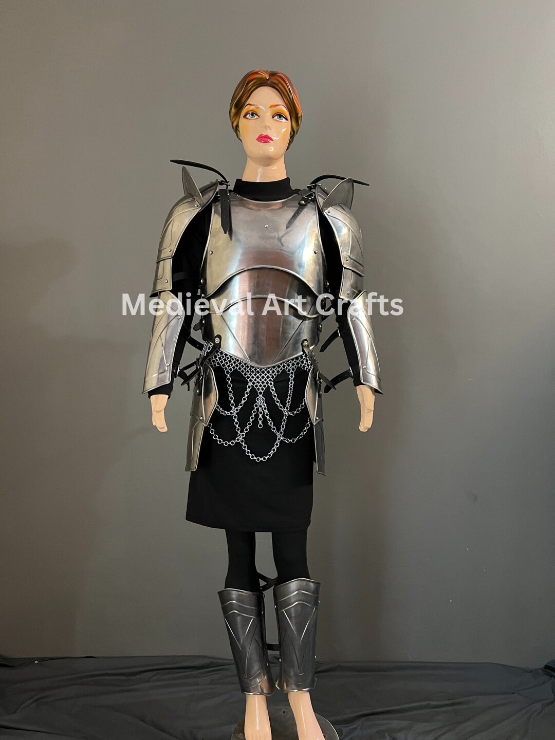 Medieval Knight Lady Armor, Fantasy Female Armor Costume, Cosplay, Larp ...