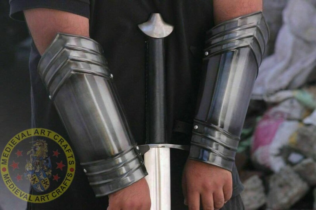 Medieval Bracers Armor, Larp Bracers , Cosplay Bracers, Sca Armor ...
