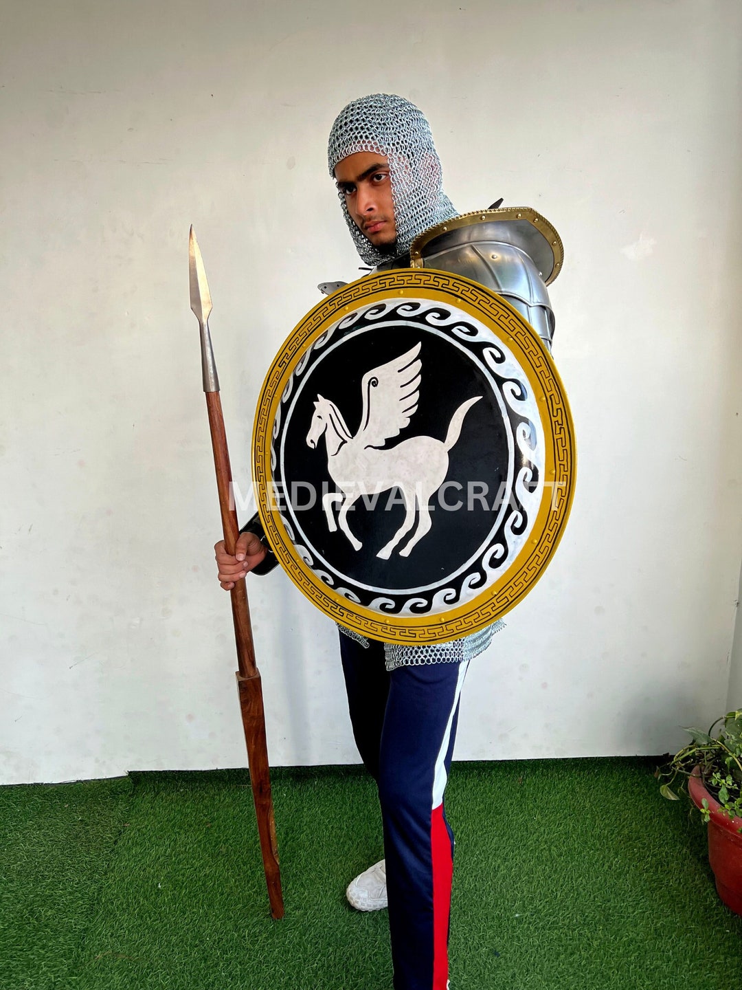 Medieval Viking Shield, Collectible Shield, Viking Larp Armor, Cosplay ...