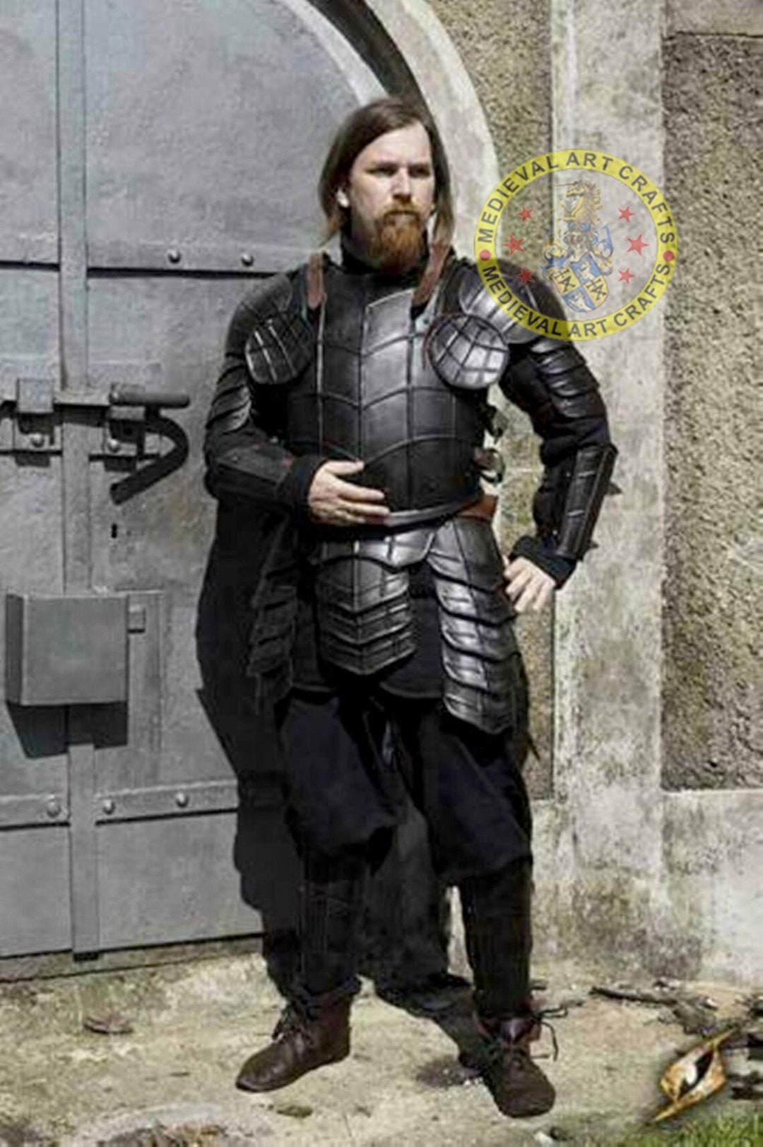 Medieval Knight Armor, Warrier Armor, Larp Armor Costume, Cosplay, Sca ...
