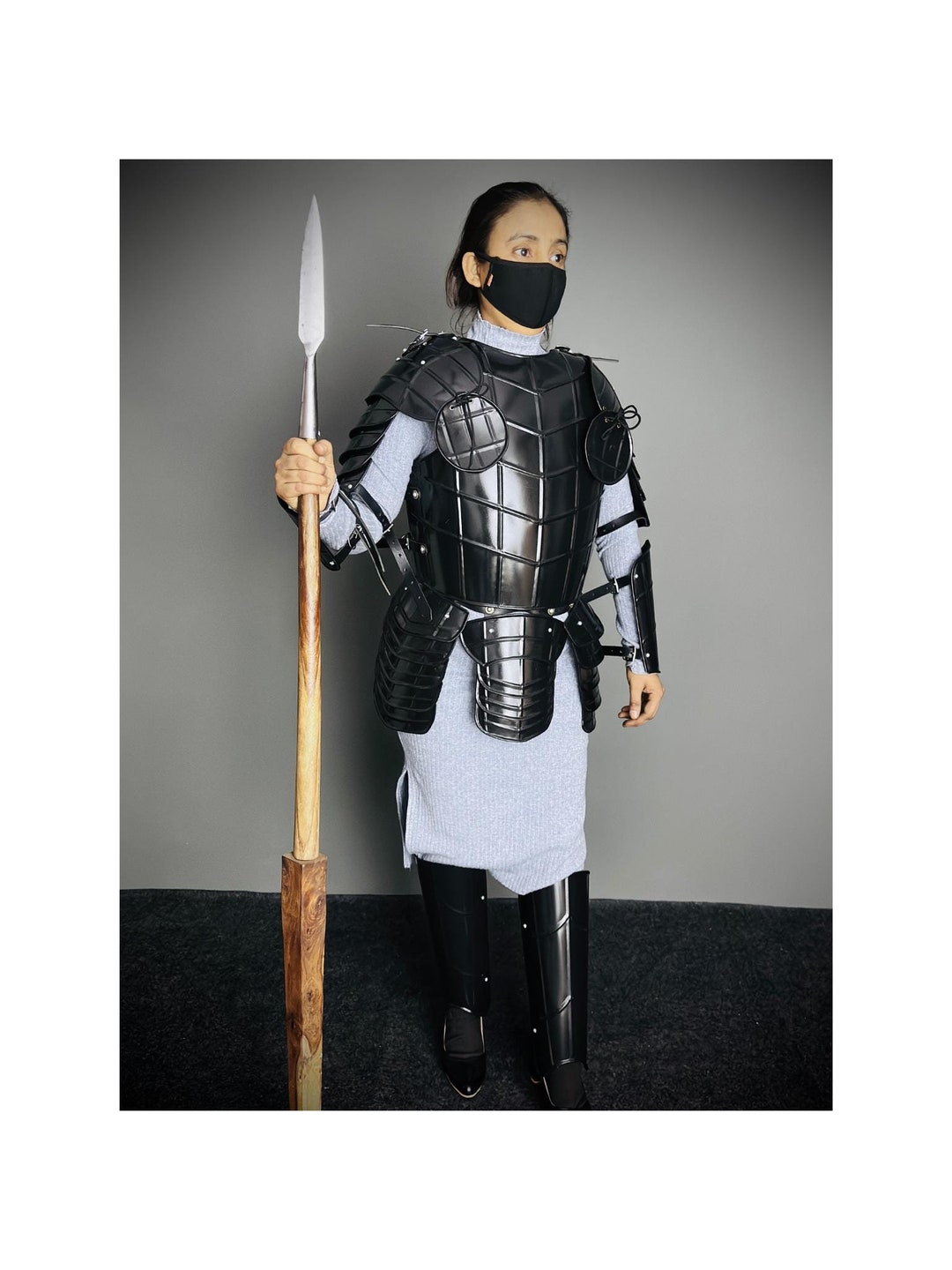 Medieval Knight Armor, Worrier Armor, Larp Armor Costume, Cosplay, Sca ...