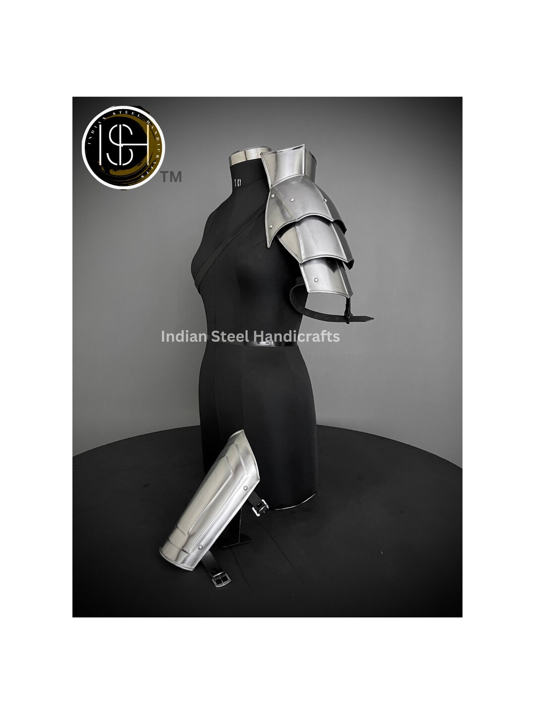 Medieval Pauldron, Steel Female Armor. Larp Armor, Cosplay Armor ...