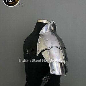 Medieval Knight Pauldron, LARP Armor, Cosplay Armor, Warrior Armour ...