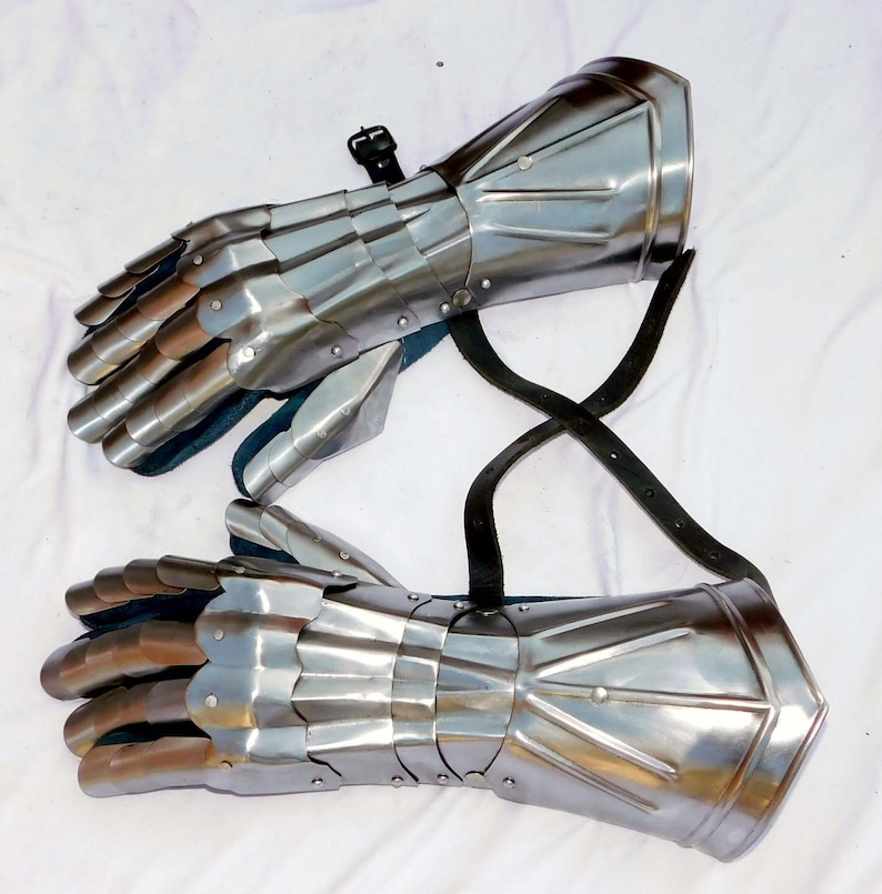 Medieval Knight Gauntlet Armor Larp Armor Cosplay Armorsca - Etsy