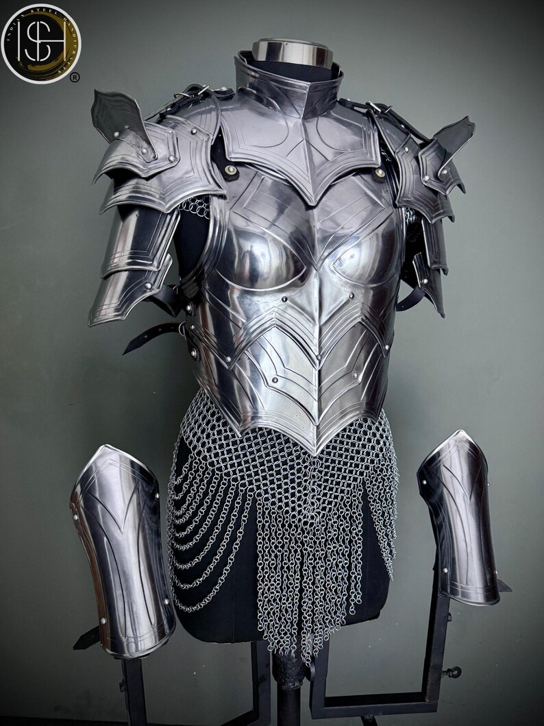 Medieval Steel Cuirass Armor: Women's Cosplay LARP Costume - Etsy