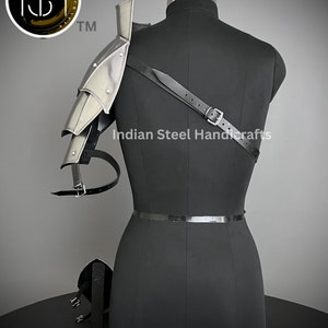 Medieval Pauldron, Steel Female Armor. Larp Armor, Cosplay Armor ...