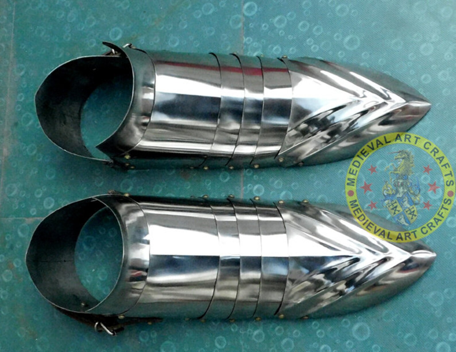 Knight Armor Sabatons Larp Armor Combat Armor Great Boots - Etsy