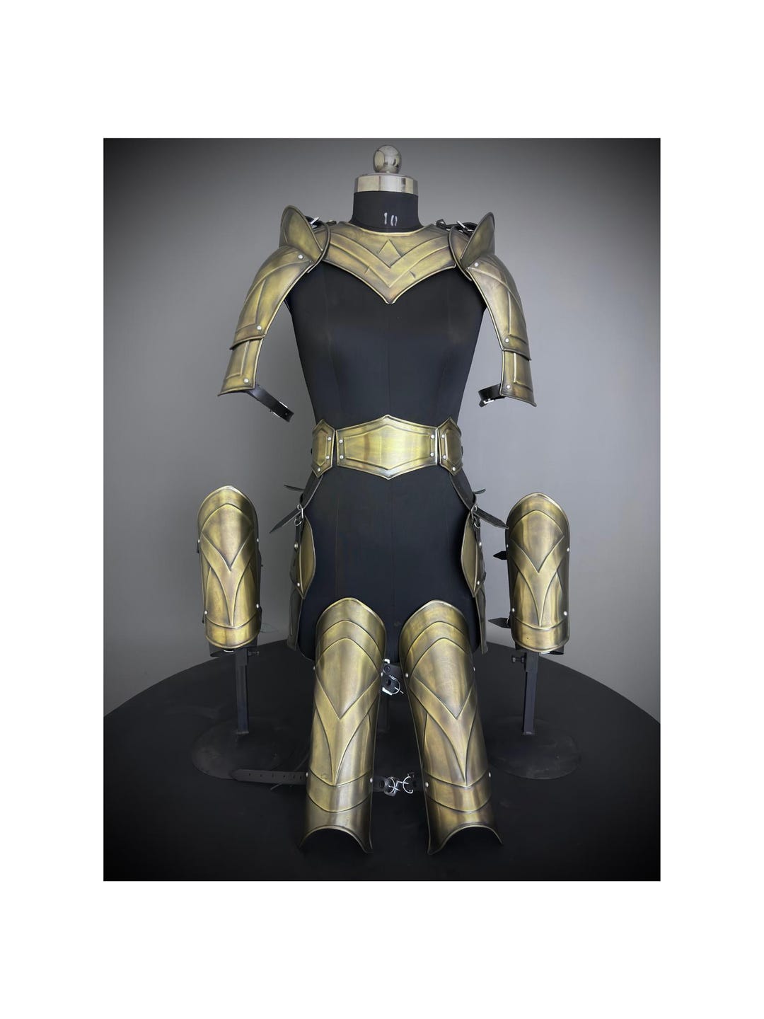 Medieval Cuirass Armor: 20 Gauge Steel Brave Lady Cosplay Set - Etsy