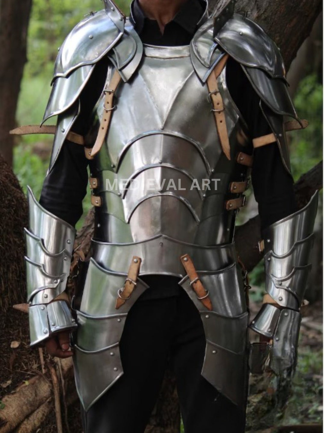 Medieval Knight Armor, Functional Armor, Larp Armor Costume, Cosplay ...