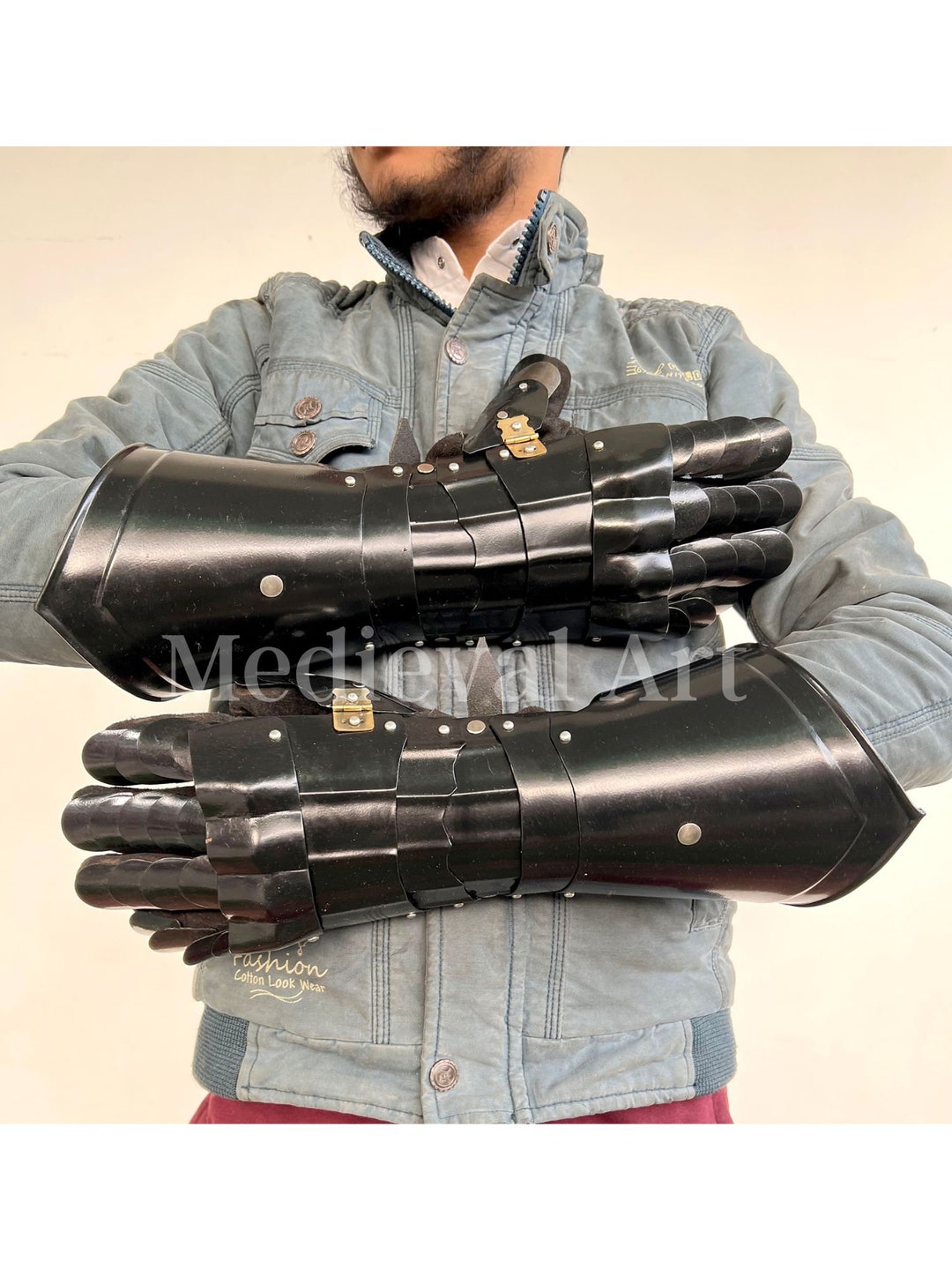 Medieval Knight Gauntlets Armor, Larp Armor, Cosplay Armor, Sca Armor ...