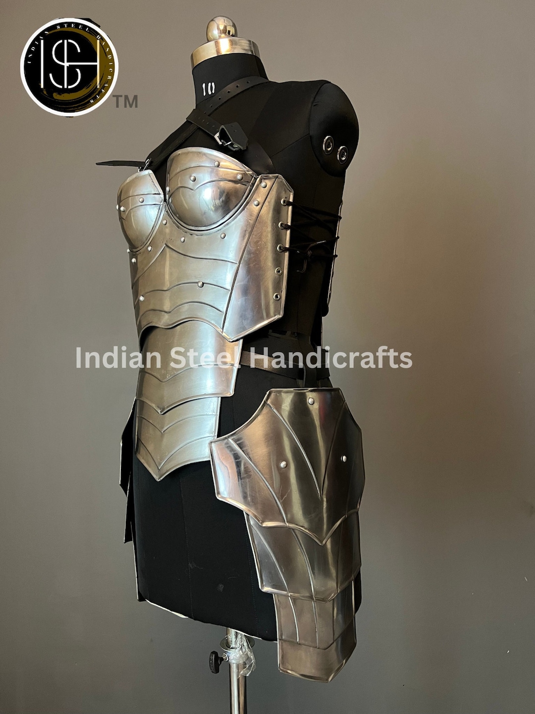 Medieval Steel Corset Armor: Female LARP Cosplay Costume - Etsy