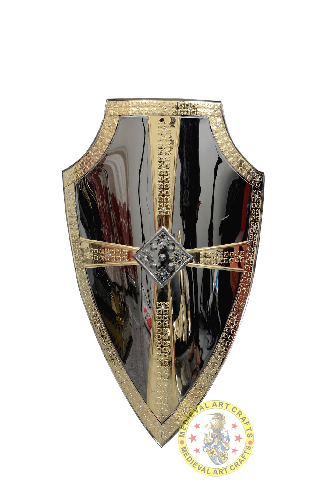 Crusader Knight Shield, Combat Shield, Gravitate Design, Sca, Cosplay ...