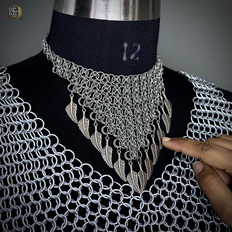 Handmade Steel Chainmail Dress | Viking Gothic LARP Costume - Etsy