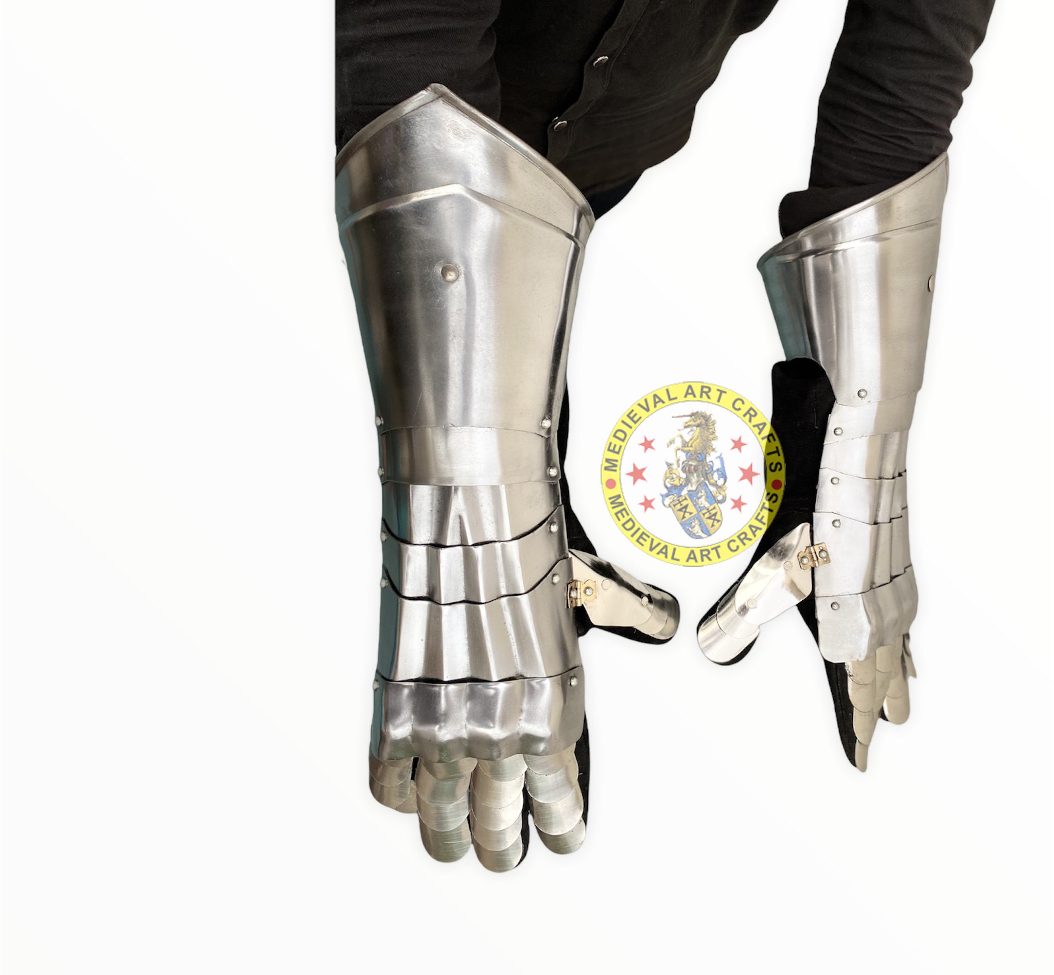 Medieval Knight Armor Gauntlets Functional Armour Use - Etsy