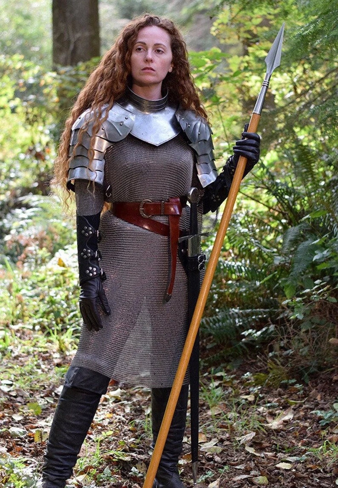 Medieval Cuirass Armor Larp Armor Brave Lady Armor Gorget - Etsy