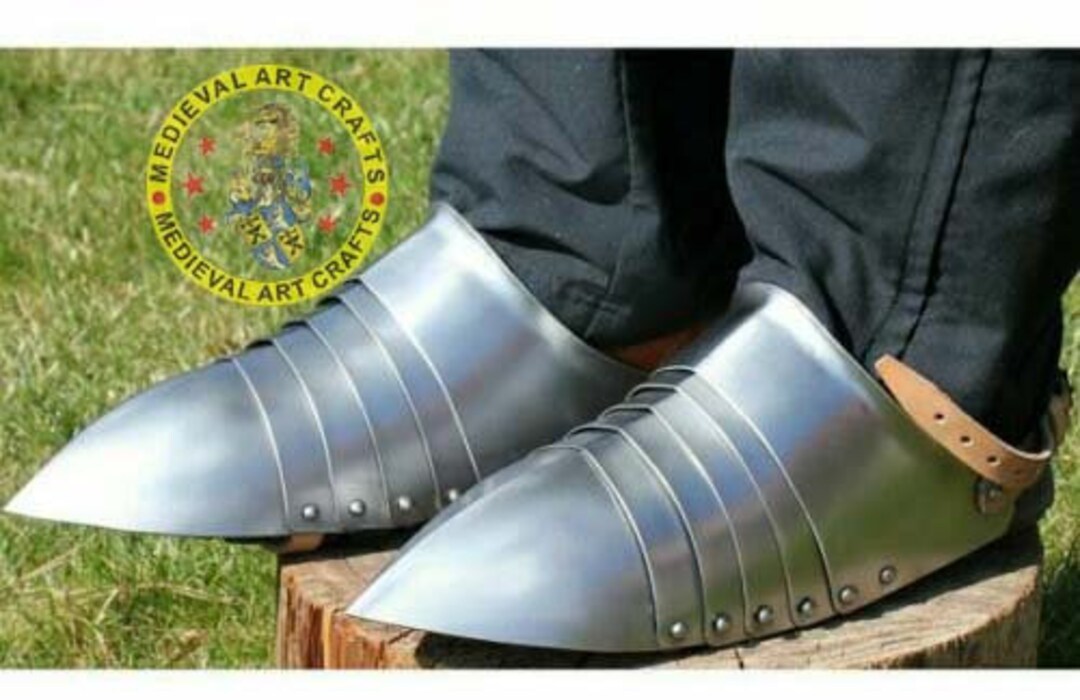 Medieval Knight Sabatons Armor, SCA Armor, Cosplay Armor, Larp Armor ...